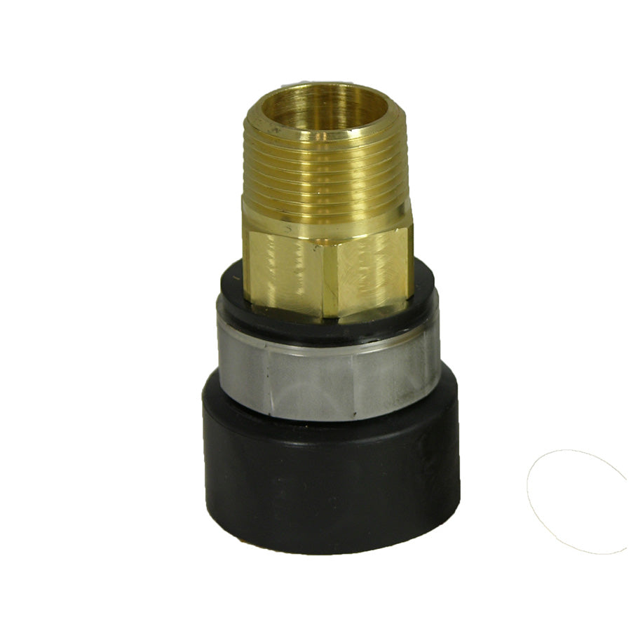 Socket HDPE Fusion to MPT Brass Adapter – EDGE Geo Supply